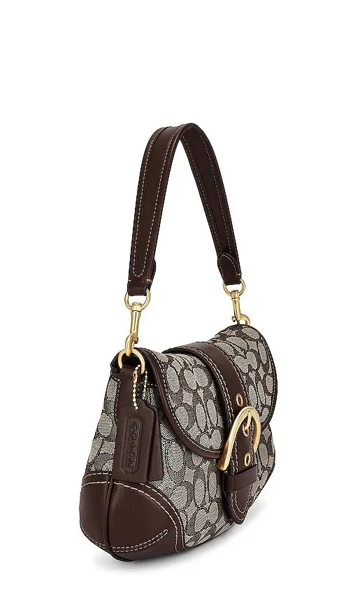 Coach Signature Jacquard Soho Bag In Brown - Oak Maple | Editorialist